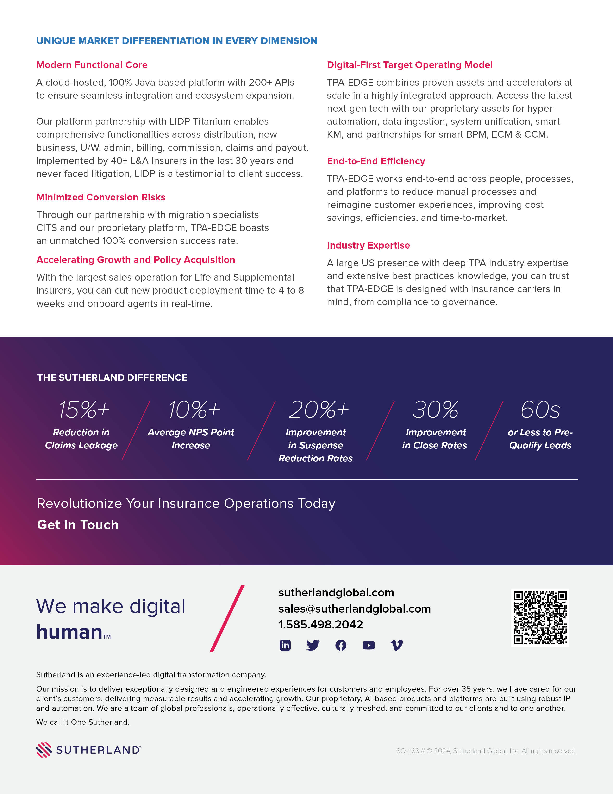 Insurance Reimagined With Digital-First Operations - Sutherland