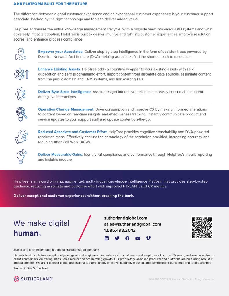 SmartLeap® HelpTree - Sutherland