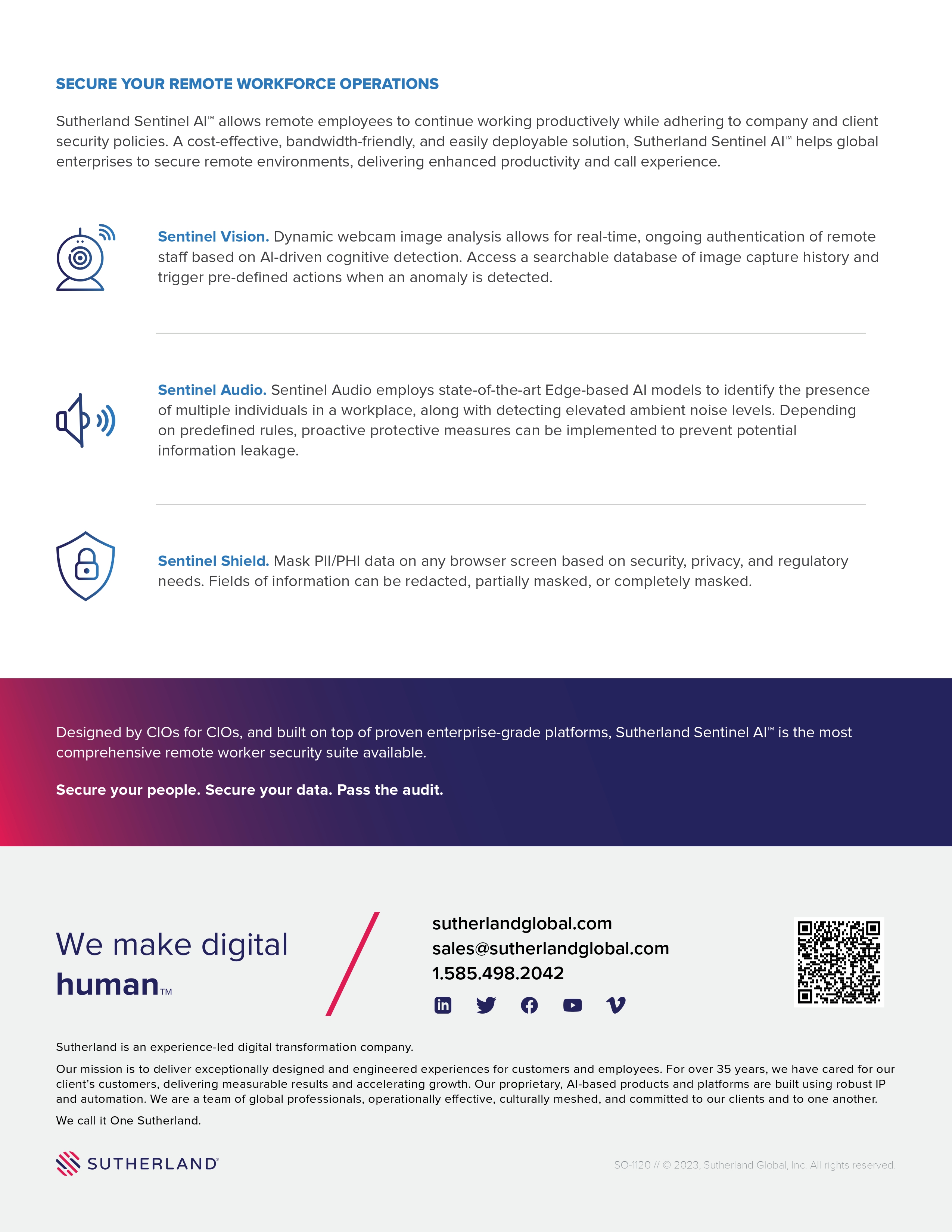 Sutherland Sentinel AI™ - Sutherland