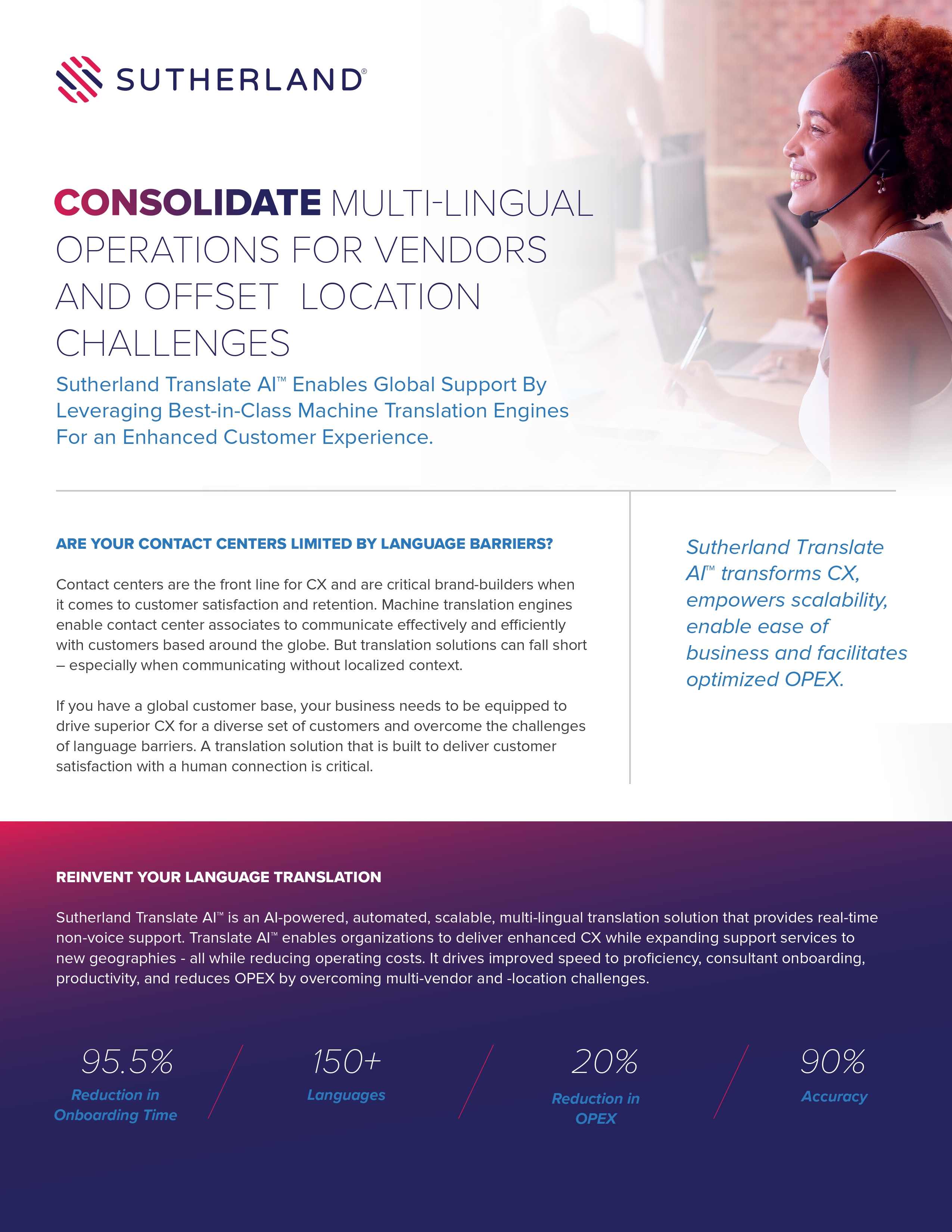 Sutherland Translate AI® - Sutherland