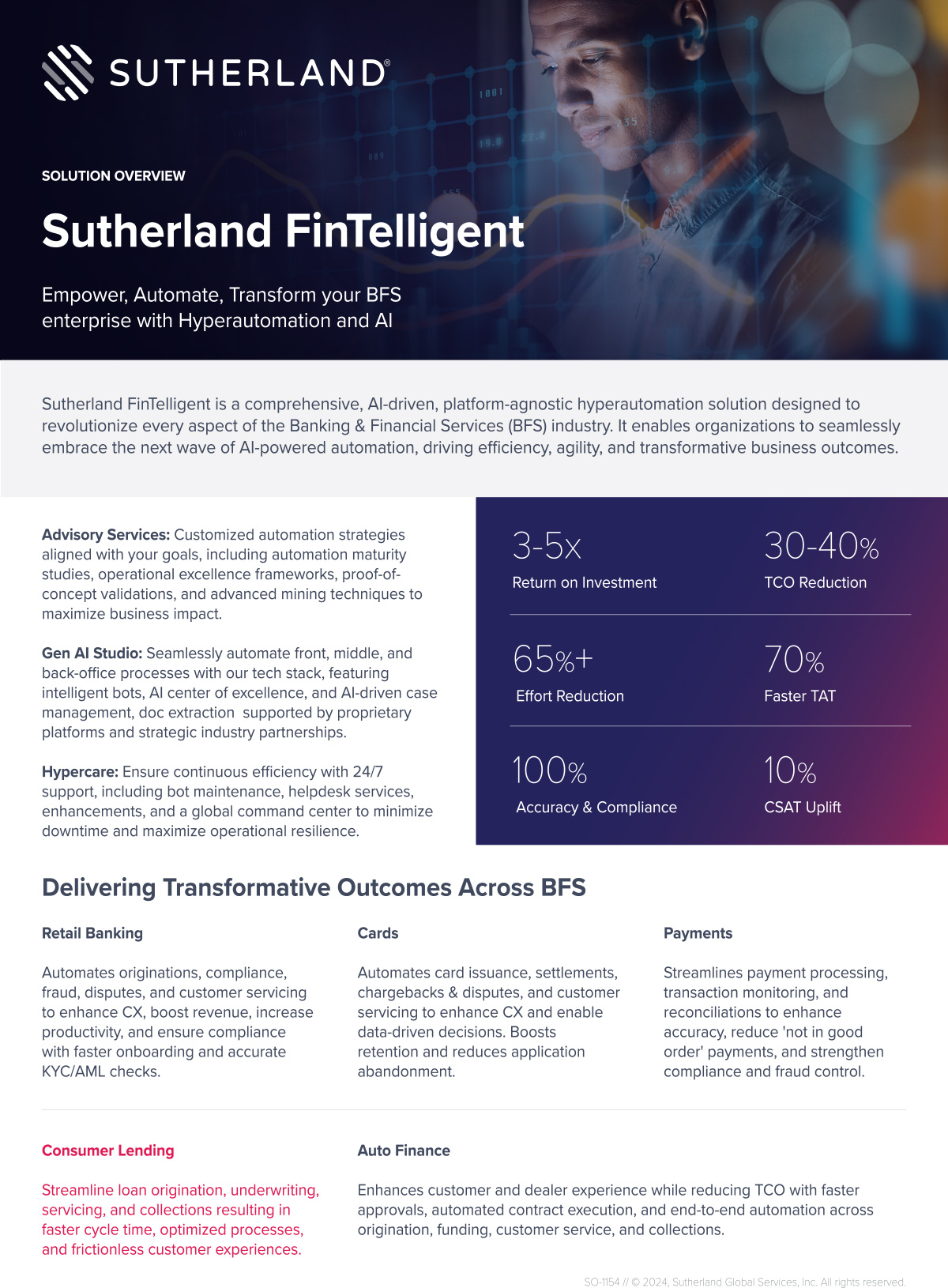 Sutherland FinTelligent: Transforming Financial Operations with ...