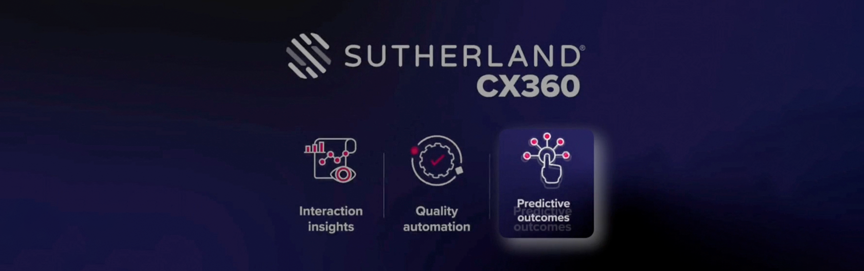Sutherland CX360 - Predictive outcomes explainer - Sutherland